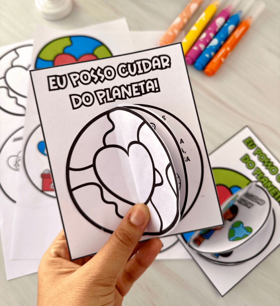 Livrinho Eu Posso Cuidar do Planeta – Mundo Pedagógico: Atividades da Pro