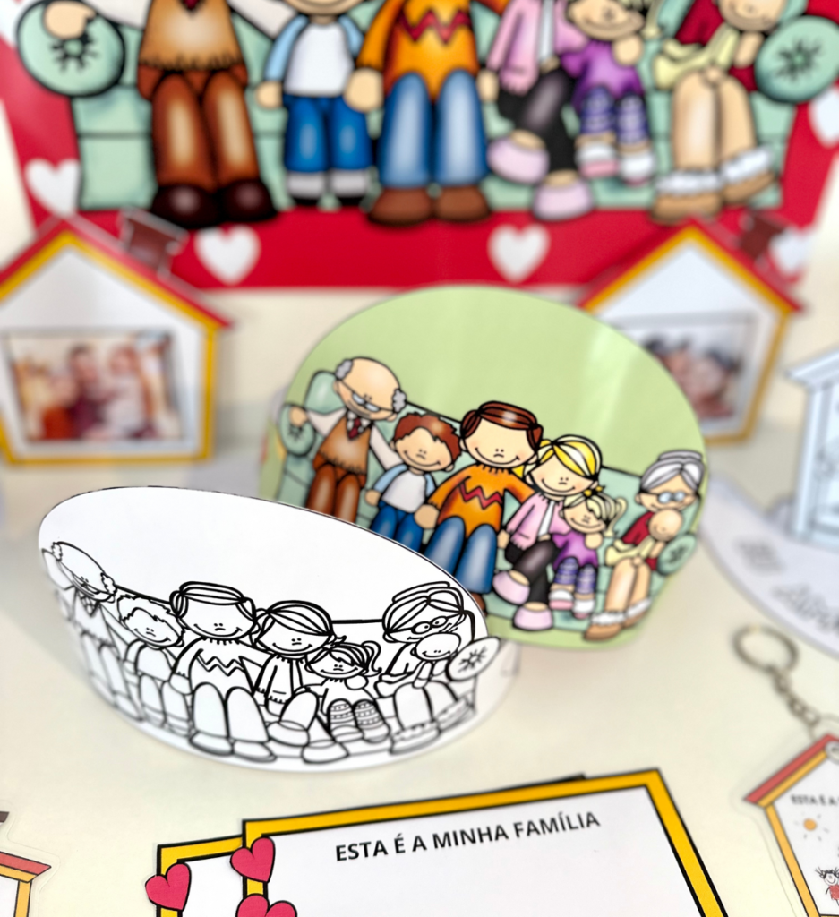 Kit Lembrancinhas Dia da Família – Mundo Pedagógico: Atividades da Pro