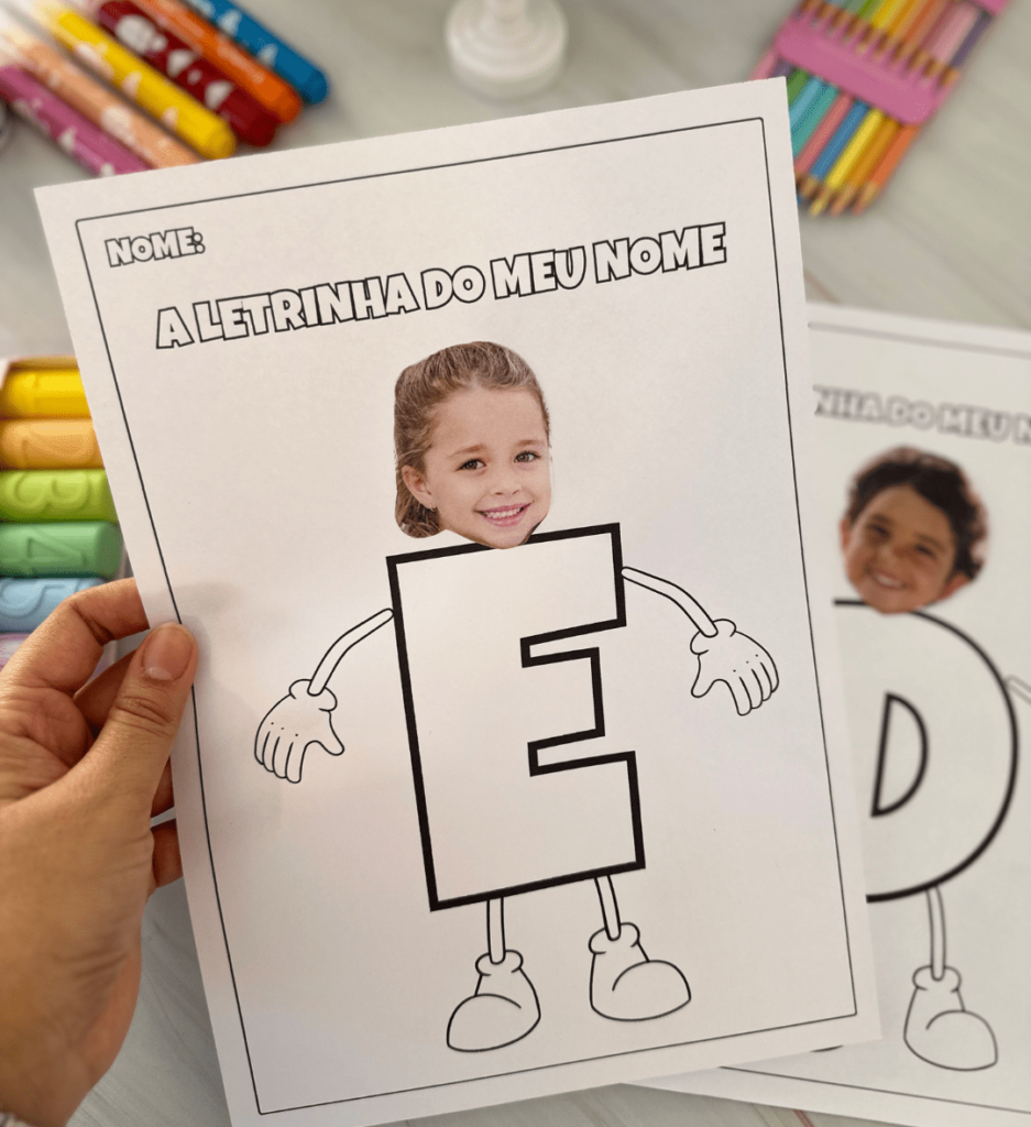 A Letrinha do Meu Nome – Mundo Pedagógico: Atividades da Pro