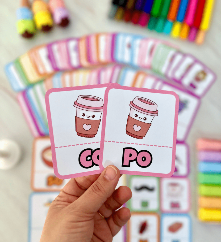 Jogo da Memória das Sílabas – Mundo Pedagógico: Atividades da Pro