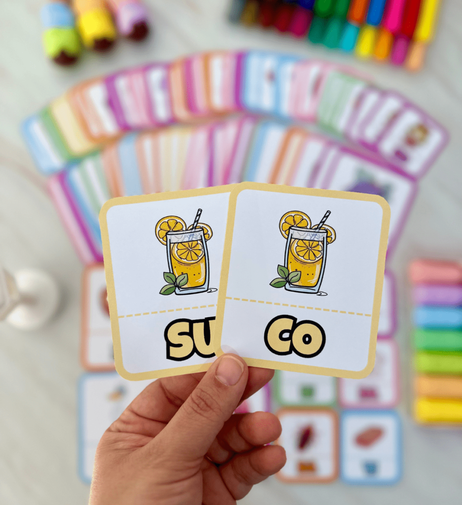 Jogo da Memória das Sílabas – Mundo Pedagógico: Atividades da Pro