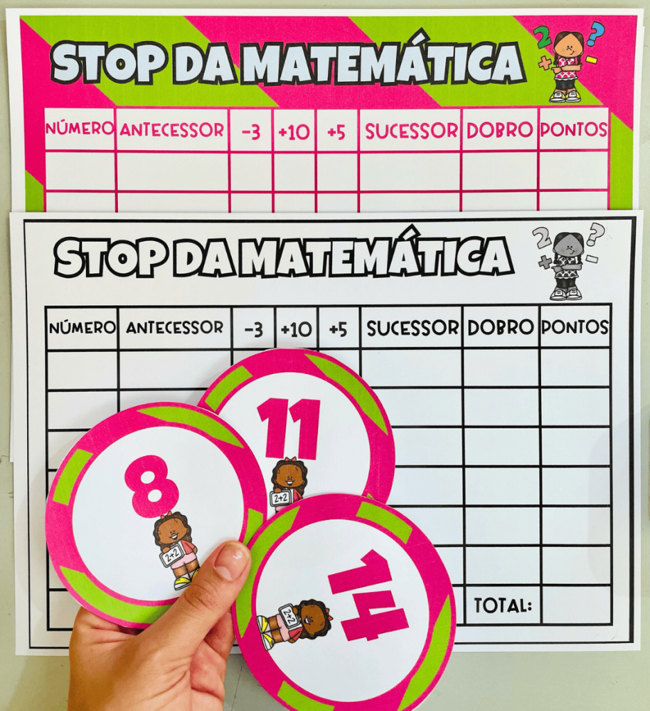 Stop da Matemática – Mundo Pedagógico: Atividades da Pro