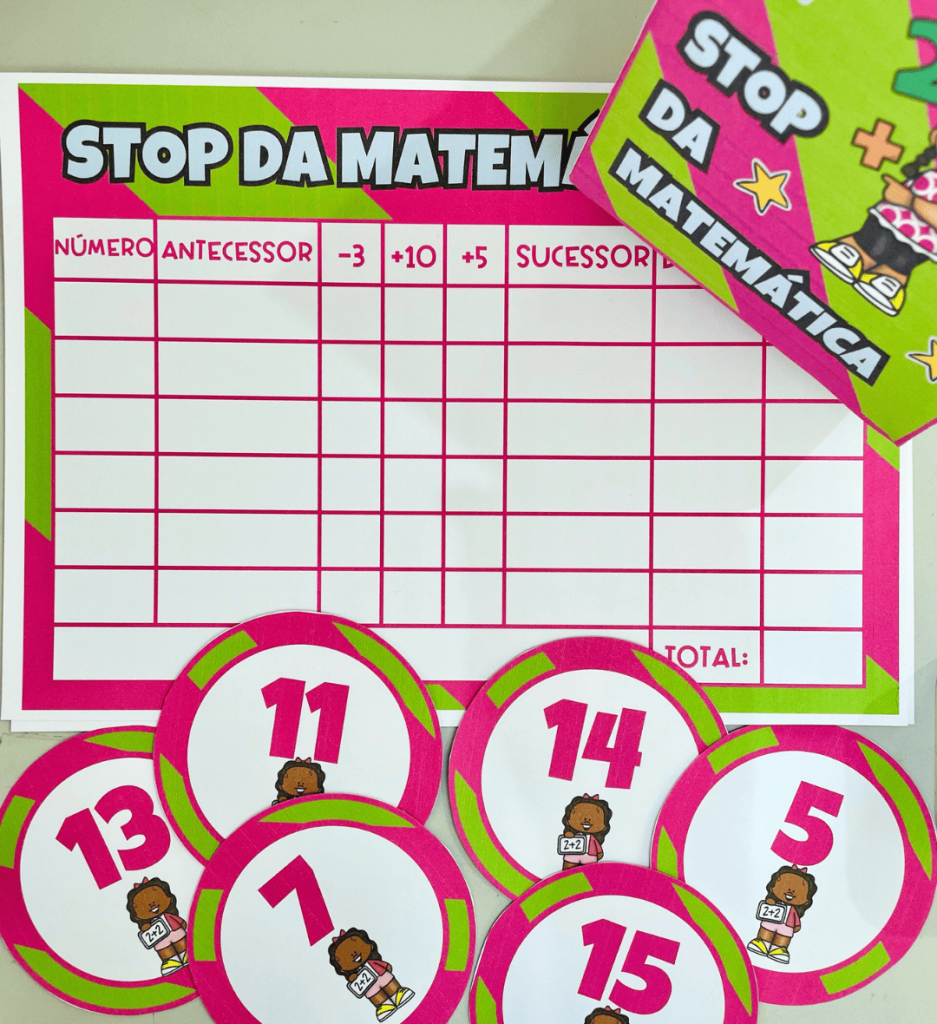 Stop da Matemática – Mundo Pedagógico: Atividades da Pro